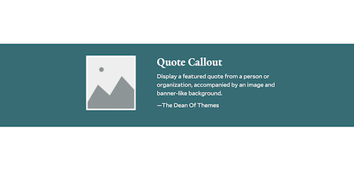 Quote Callout | YaleSites